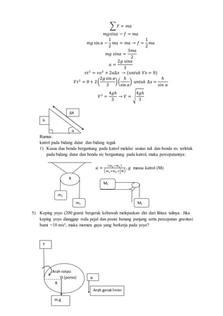 Soal dan pembahasan fisika part 2 | DOCX