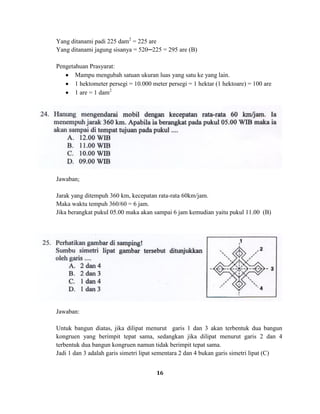 Soal dan pembahasan matematika | PDF