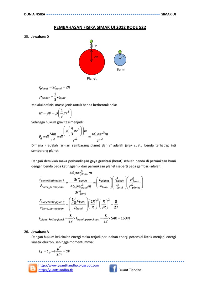 Soal dan pembahasan simak ui 522 | PDF