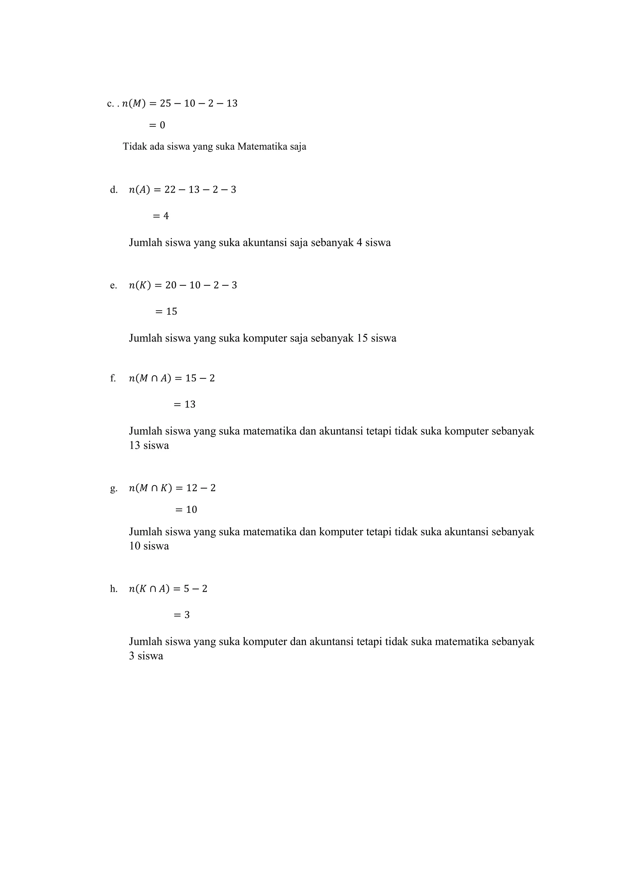 Soal Dasar Matematika | PDF