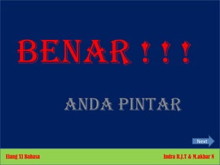 Soal elang minangkabau | PPTX