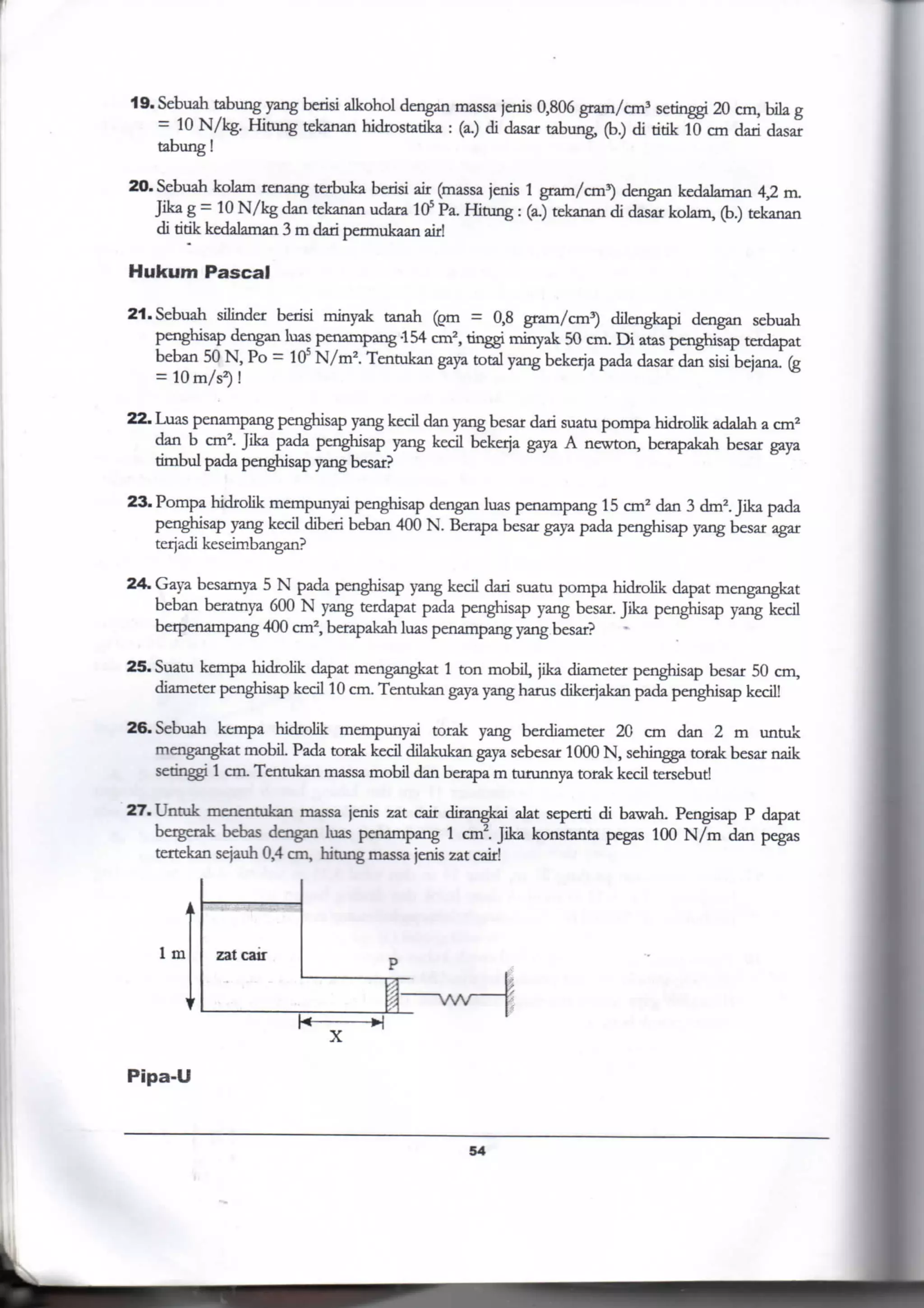 Soal fluida statik | PDF