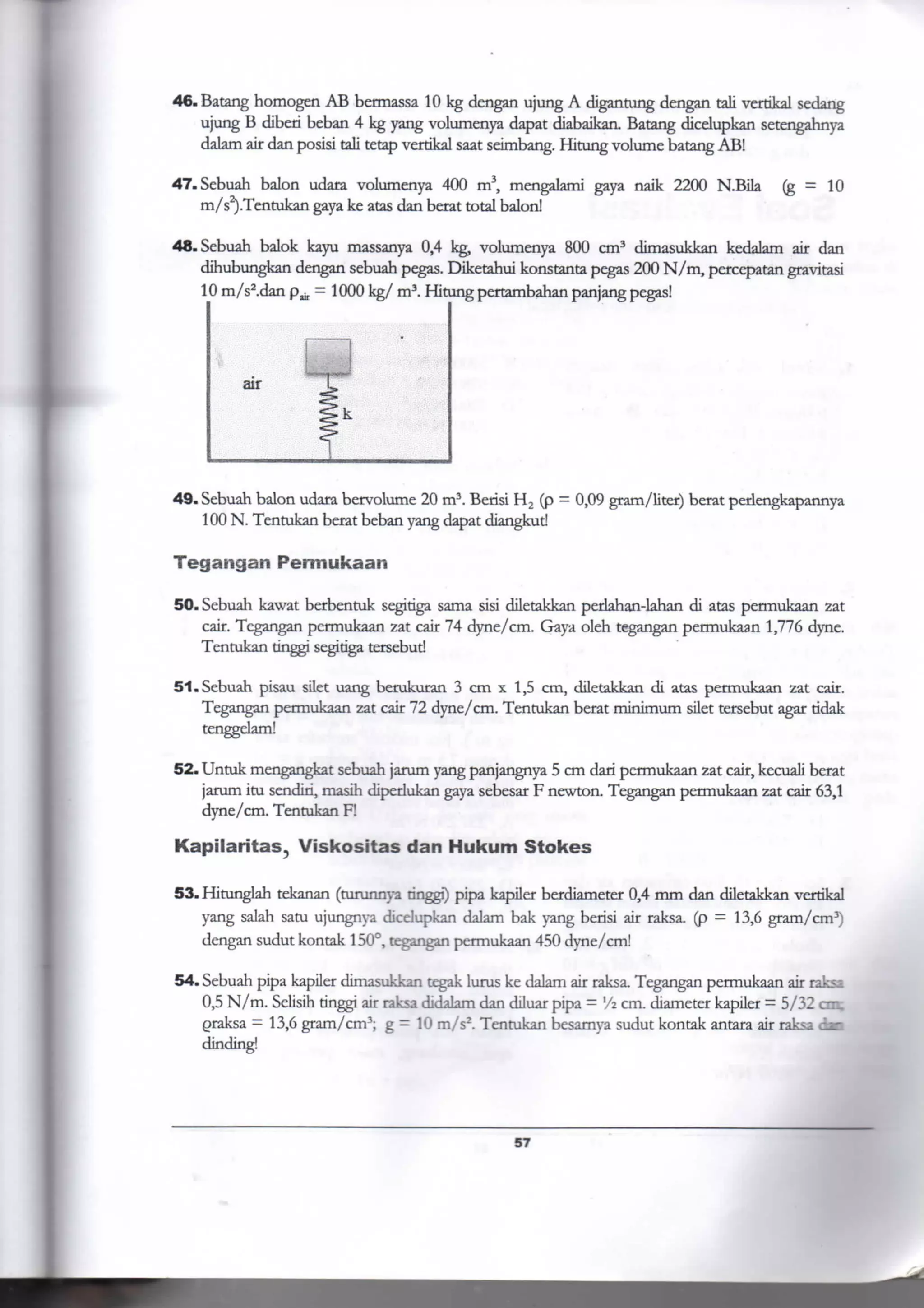 Soal fluida statik | PDF