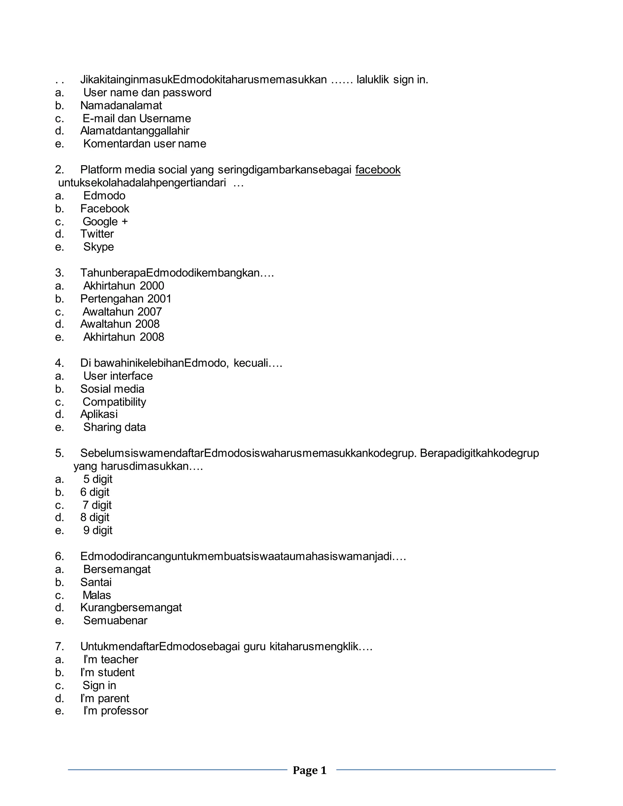 Soal gabungan simulasi digital | PDF