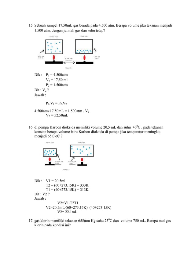 kumpulan soal hukum-hukum gas | DOCX