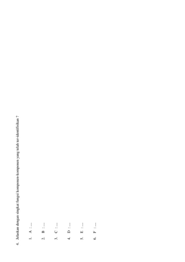 Soal identifikasi komponen pte.2 | PDF