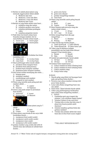 soal ipa kelas 6 semester 2.docx