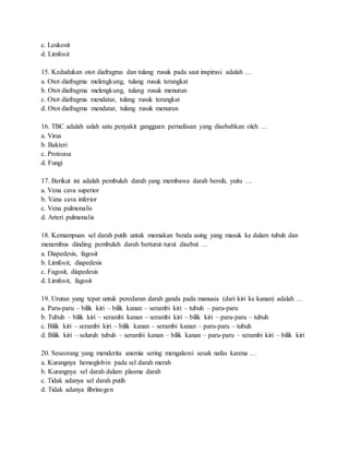 Soal ipa kelas 8 | DOCX