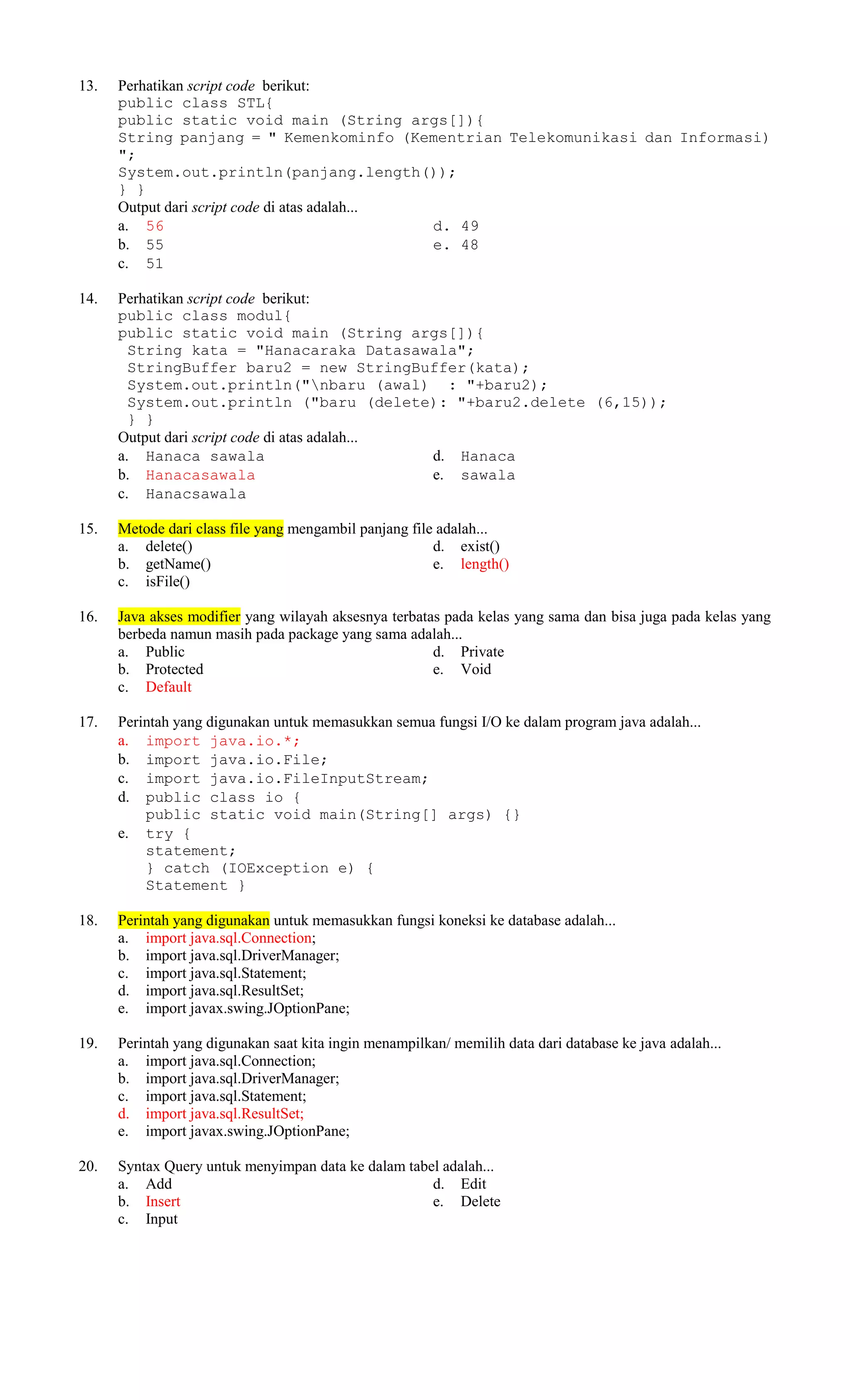 Soal + jawaban PAT PBO Kelas XI RPL 2021.docx
