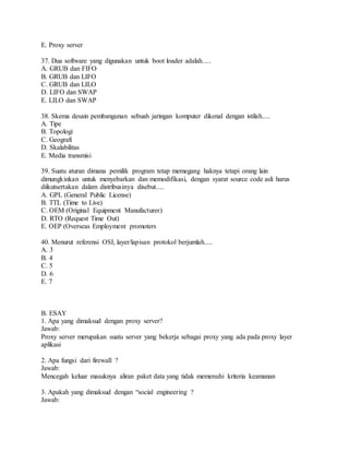 Soal kelas xii | DOCX