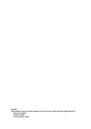 Soal kgd | DOCX