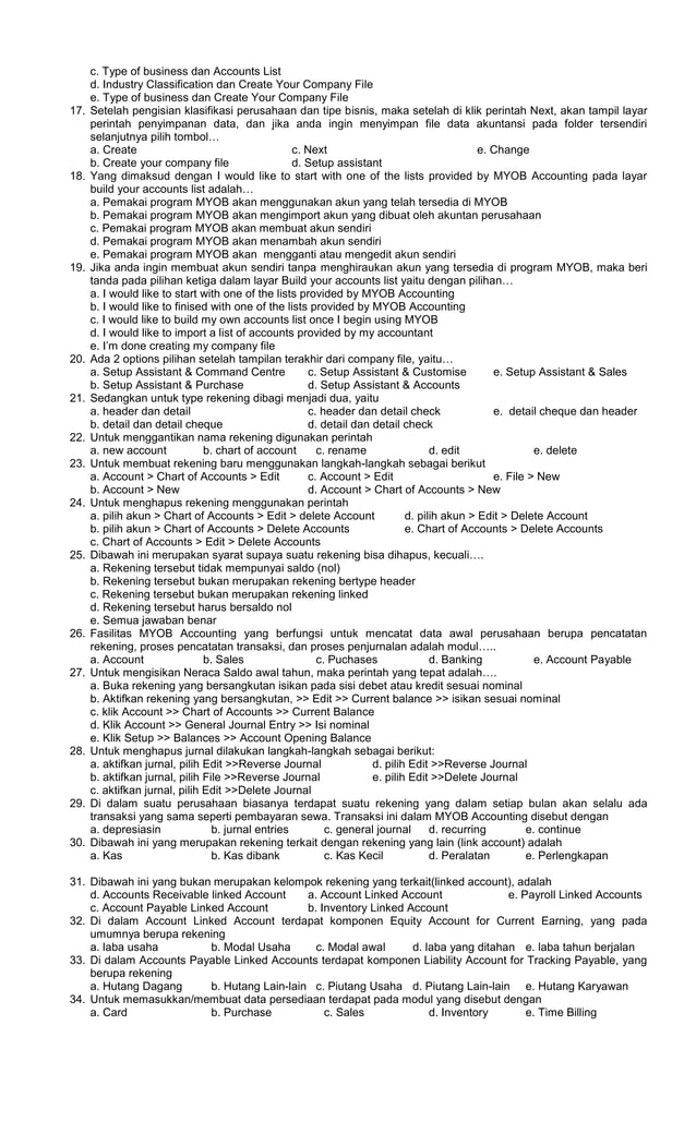 Soal kkpi kelas xi akuntansi | PDF
