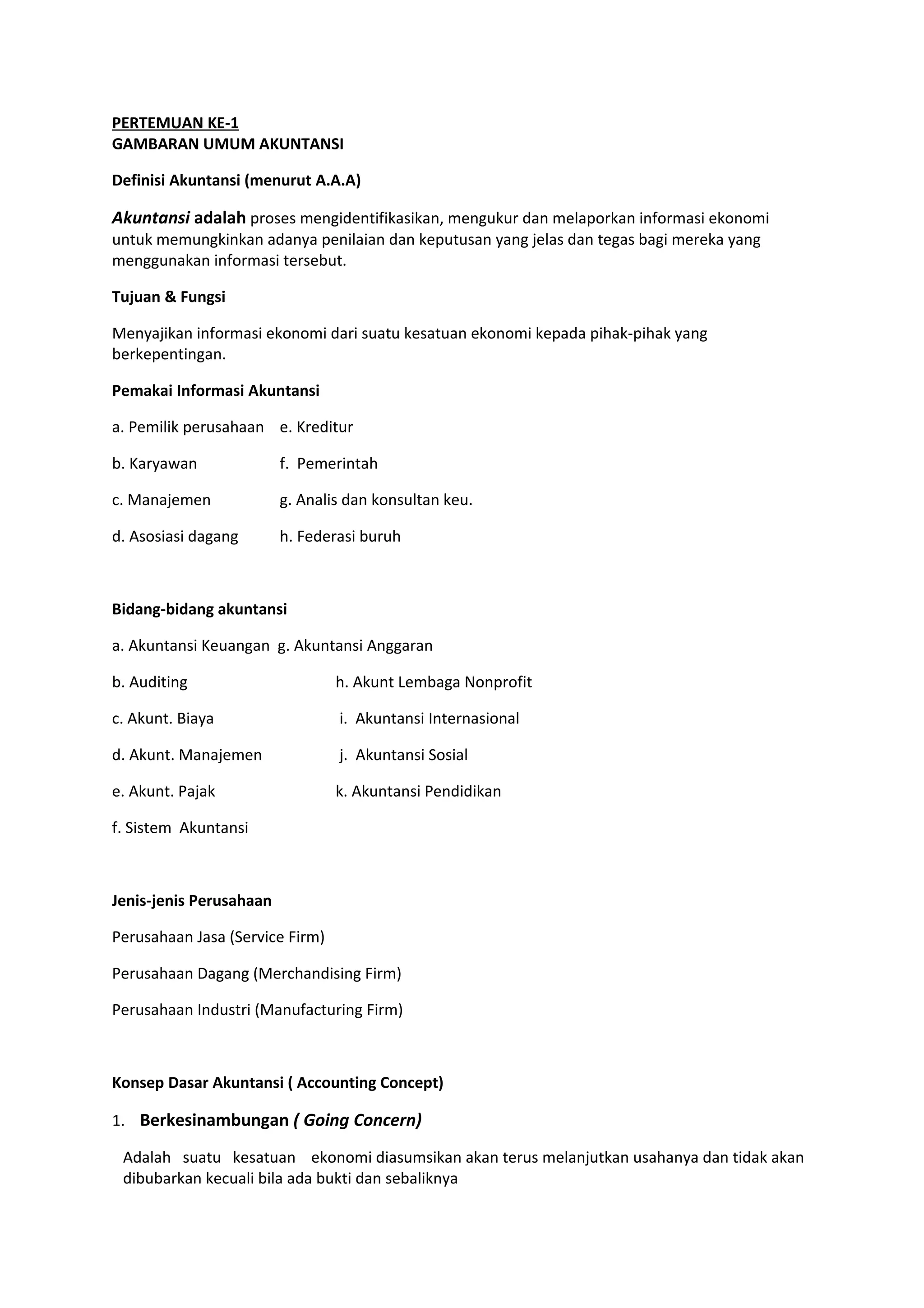 Soal latihan akuntansi perusahaan dagang | DOC