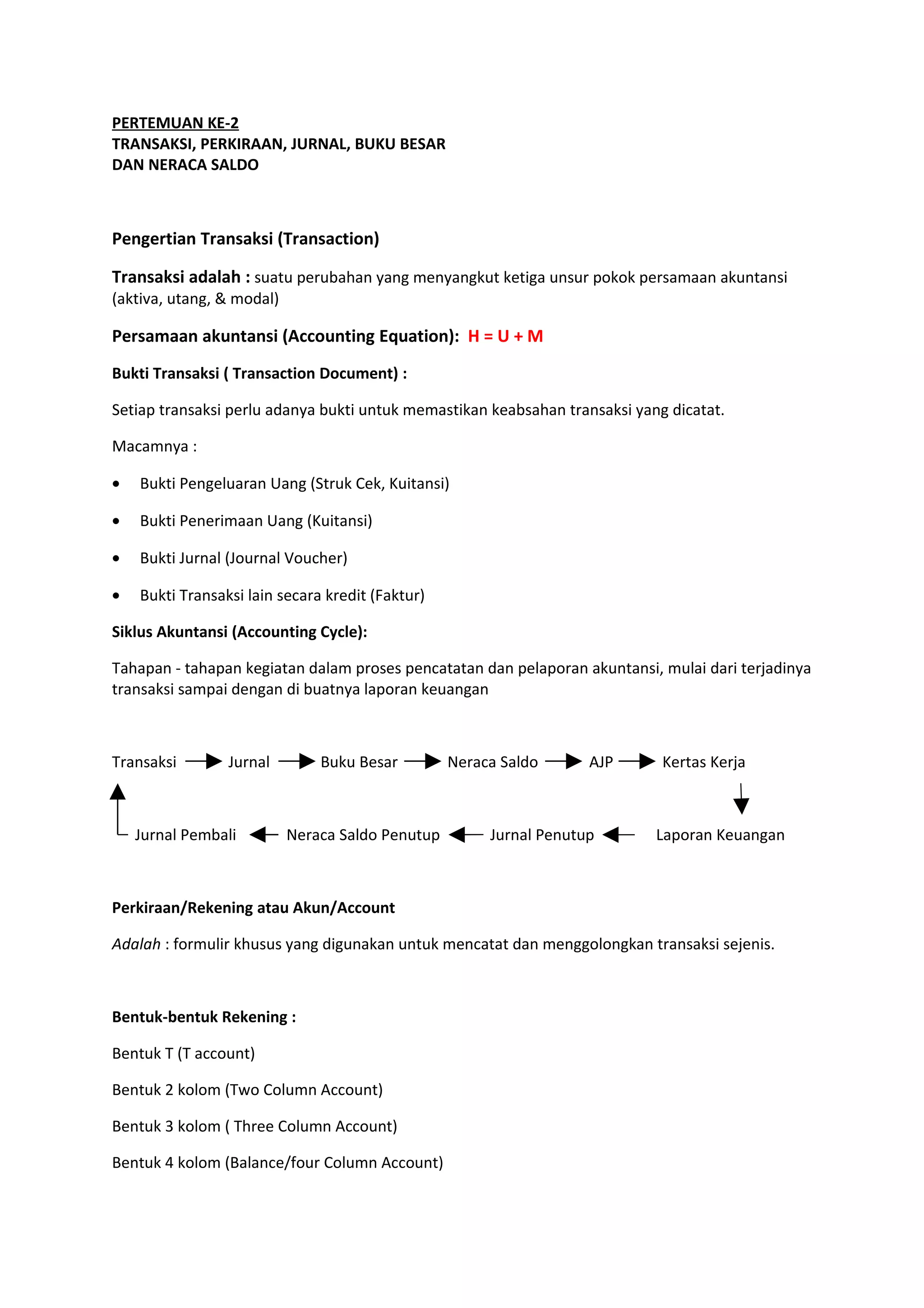 Soal latihan akuntansi perusahaan dagang | DOC