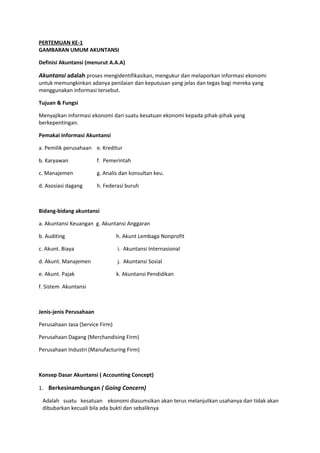 Soal latihan akuntansi perusahaan dagang | DOC