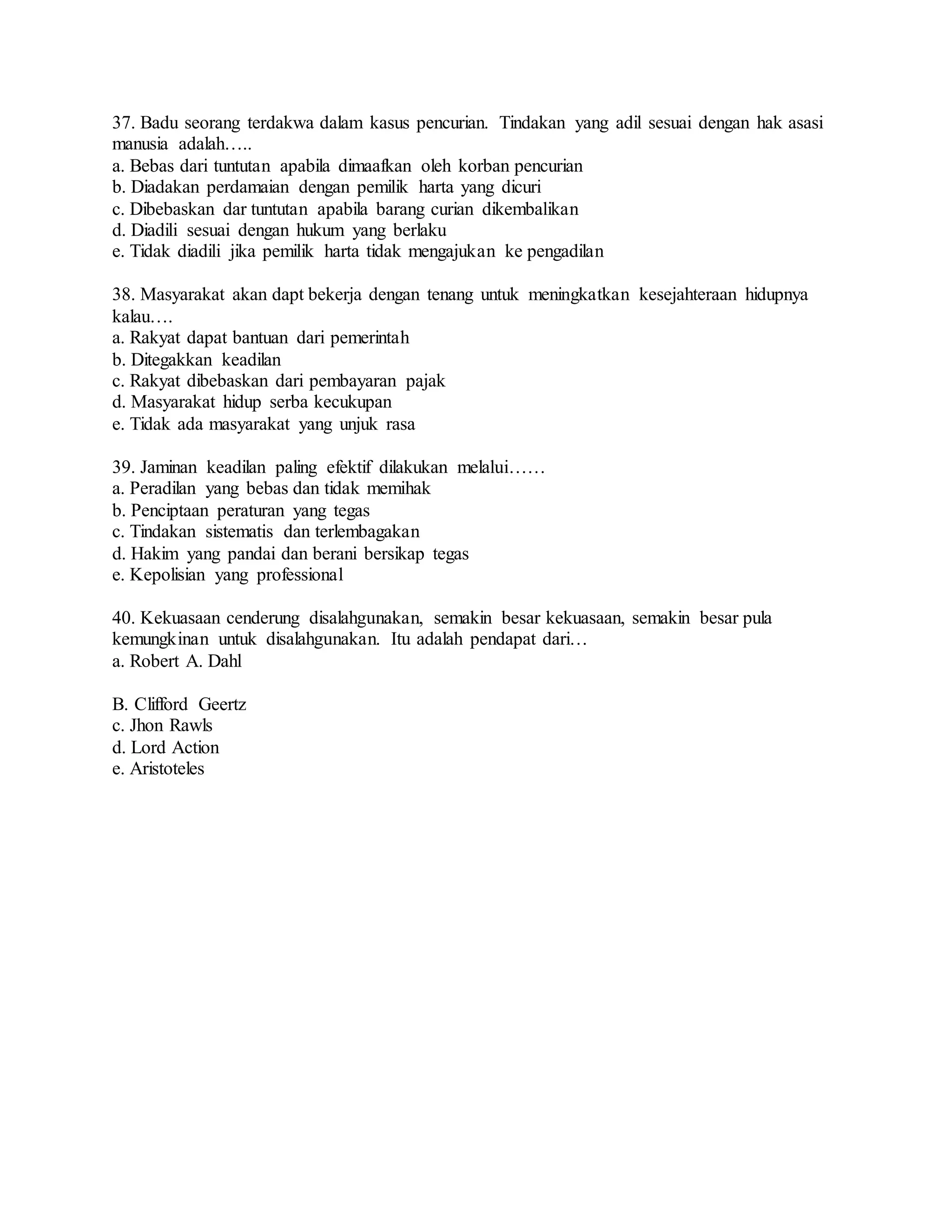 Soal latihan kelas xi | PDF