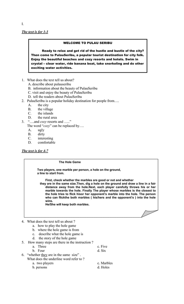 Soal latihan uas | DOCX