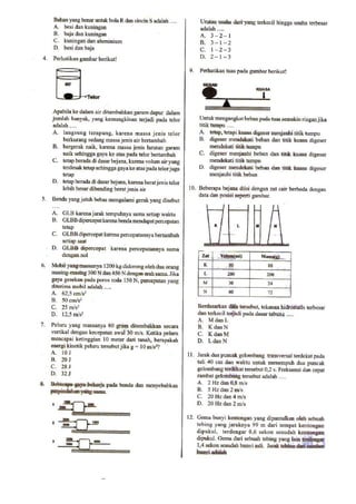 Soal latihan un ipa | PDF