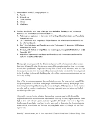 soal latihan utbk inggris untuk kelas XII | PDF