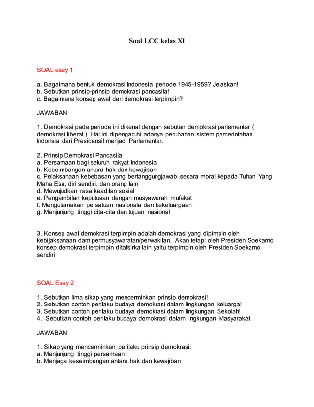 Soal lcc 3(kelas xi) | DOCX