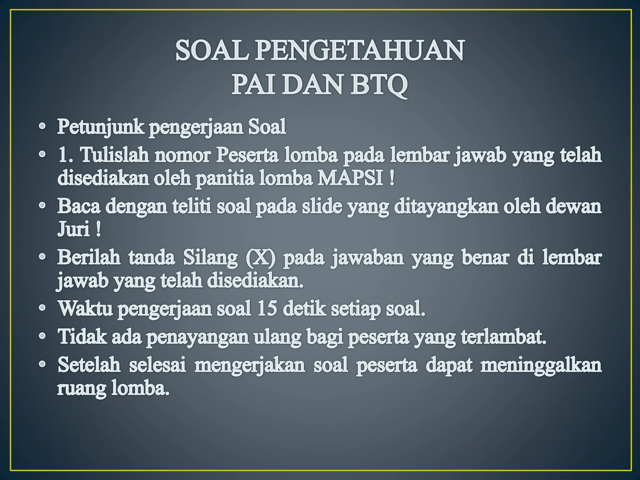 SOAL MAPEL PAI DAN BTQ Mapsi dan agama.pptx