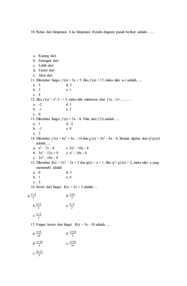 Soal matematika | PDF