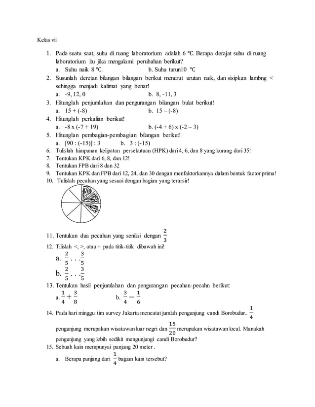 Soal math ronta | PDF