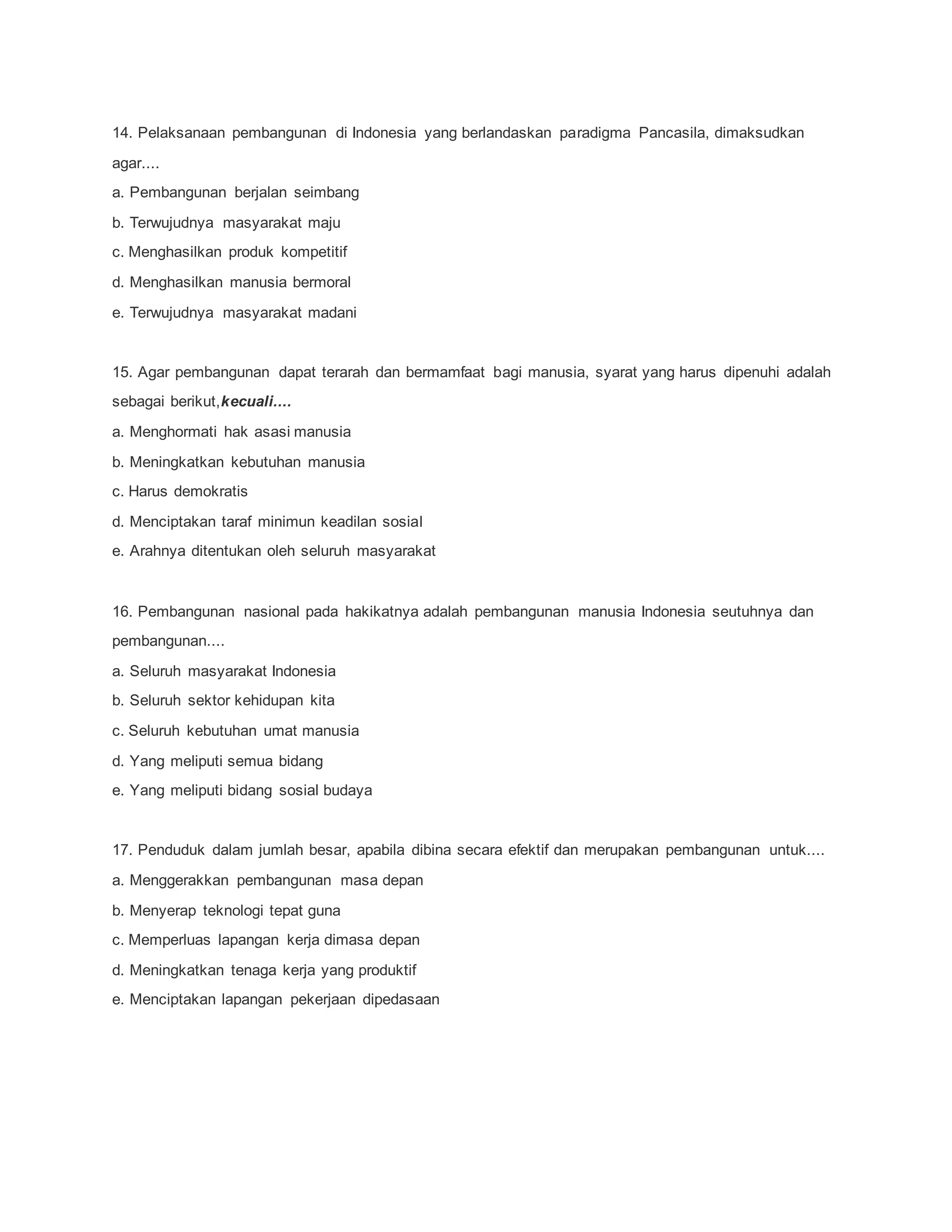 Soal mid pkn kelas xii | PDF