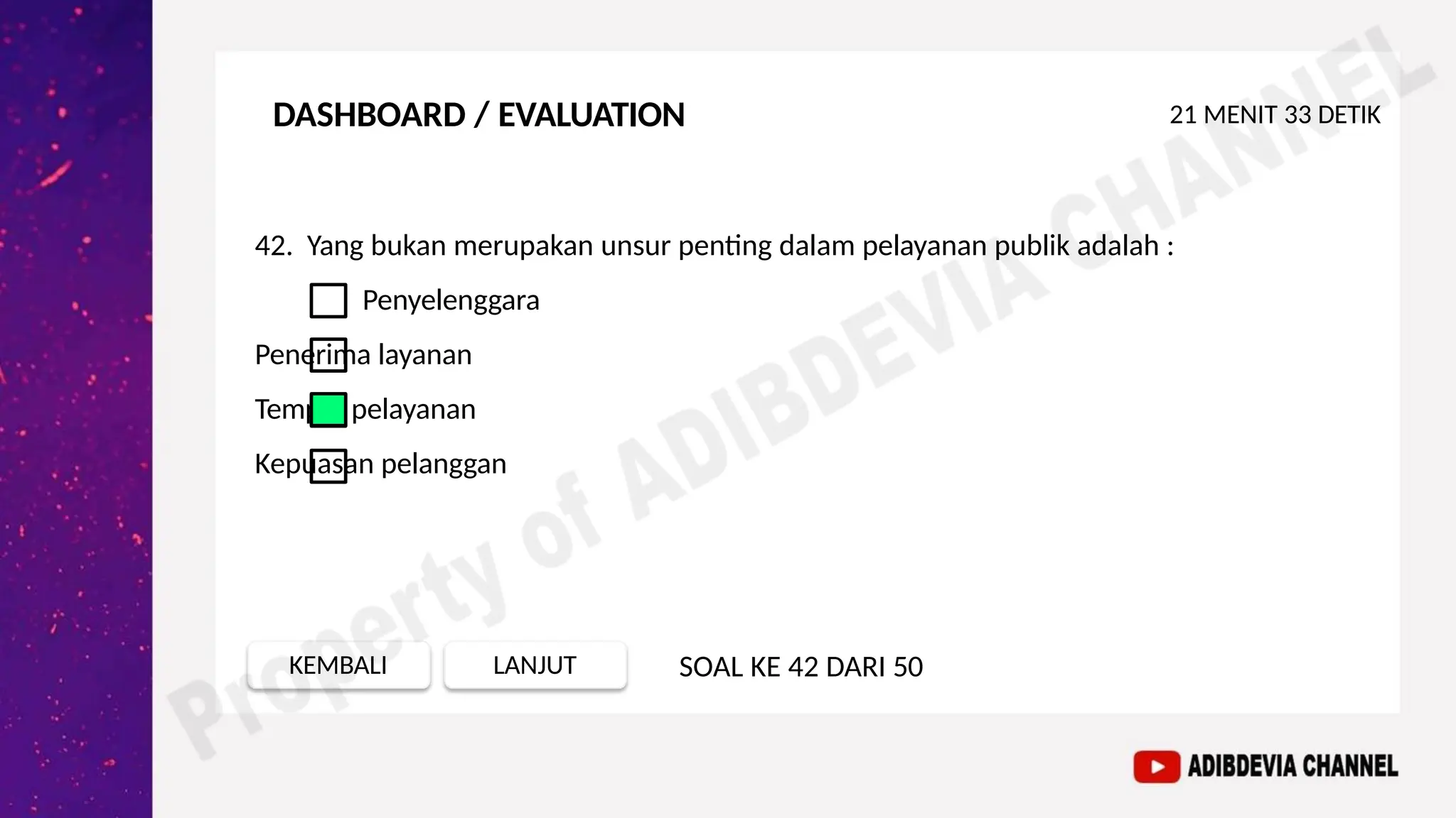 Soal MOOC PPPK - Paket 2.pptx pealatihan | PPTX