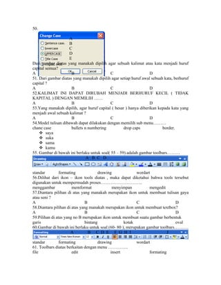 Soal ms word 2003.blog