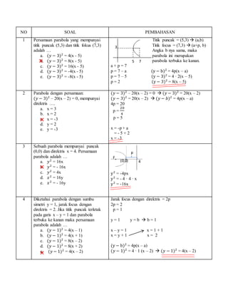 Soal mtk minat | PDF