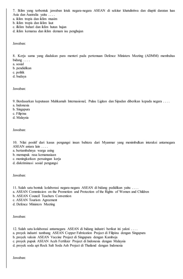 Soal mts pas 2021 2022 | PDF