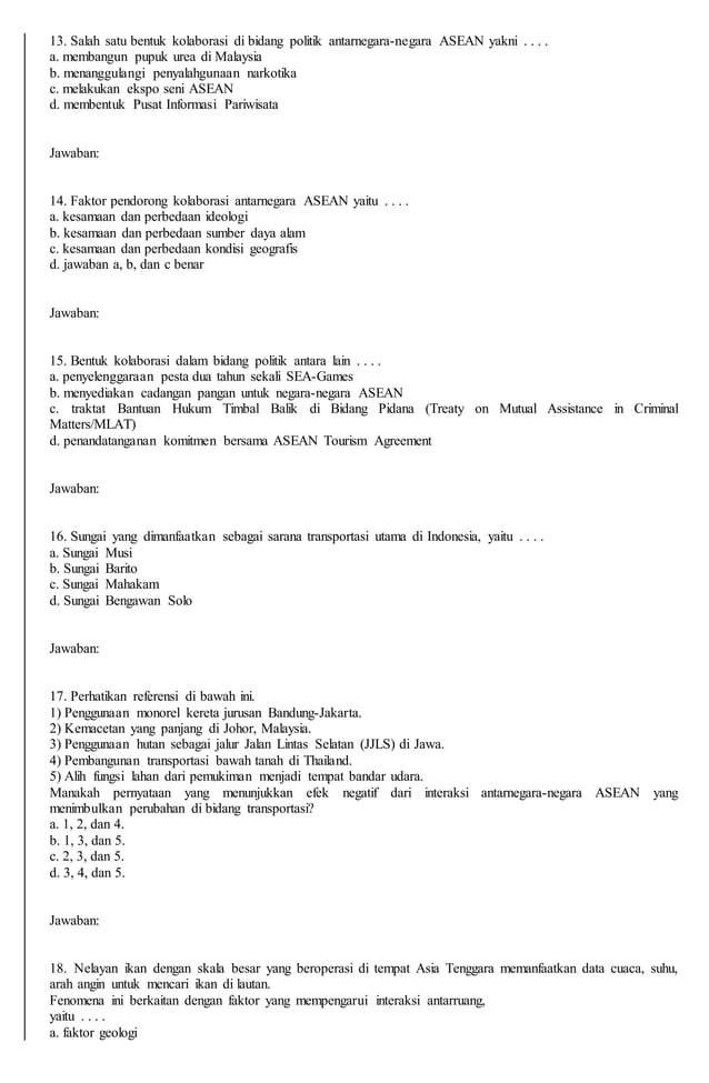 Soal mts pas 2021 2022 | PDF