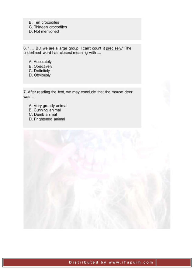 Soal Narrative Text and Translation | DOCX