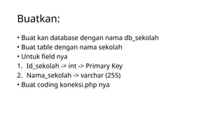Soal database dan pembuatannya untuk siswa.pptx