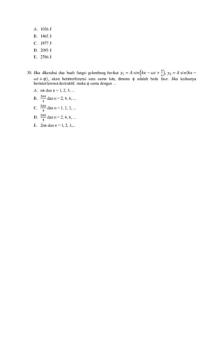 Soal osk astro 2012 | DOCX