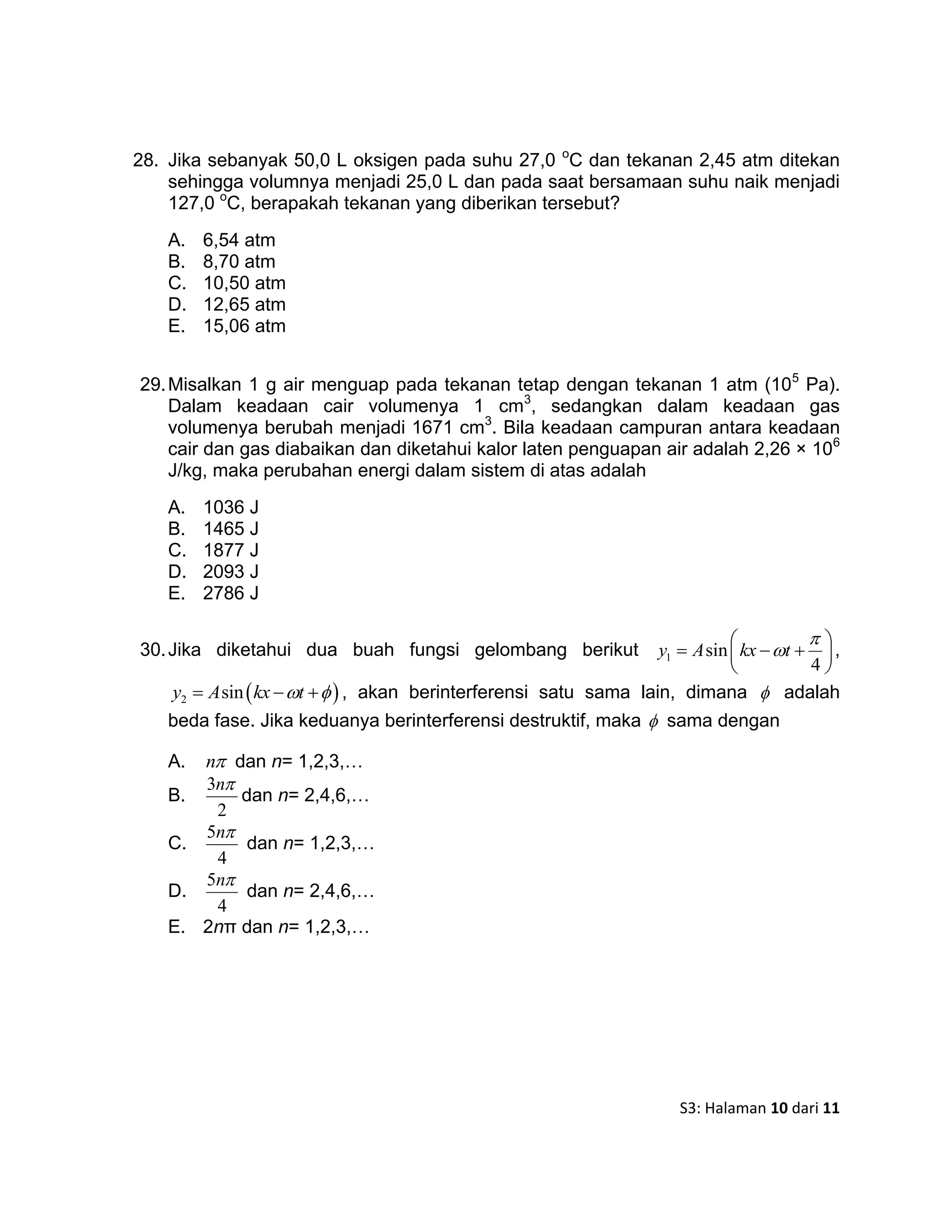 Soal osk astro 2012 s3 | PDF