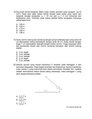 Soal osk astro 2012 s3 | PDF