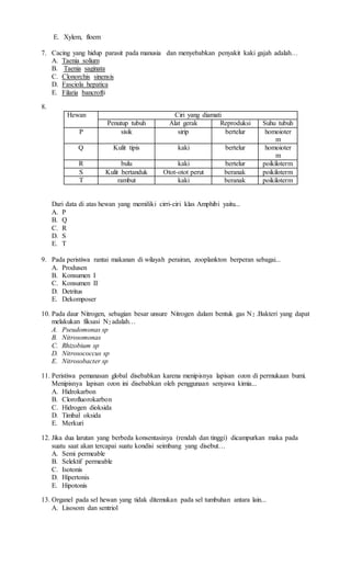 contoh soal UN SMA\ | DOCX
