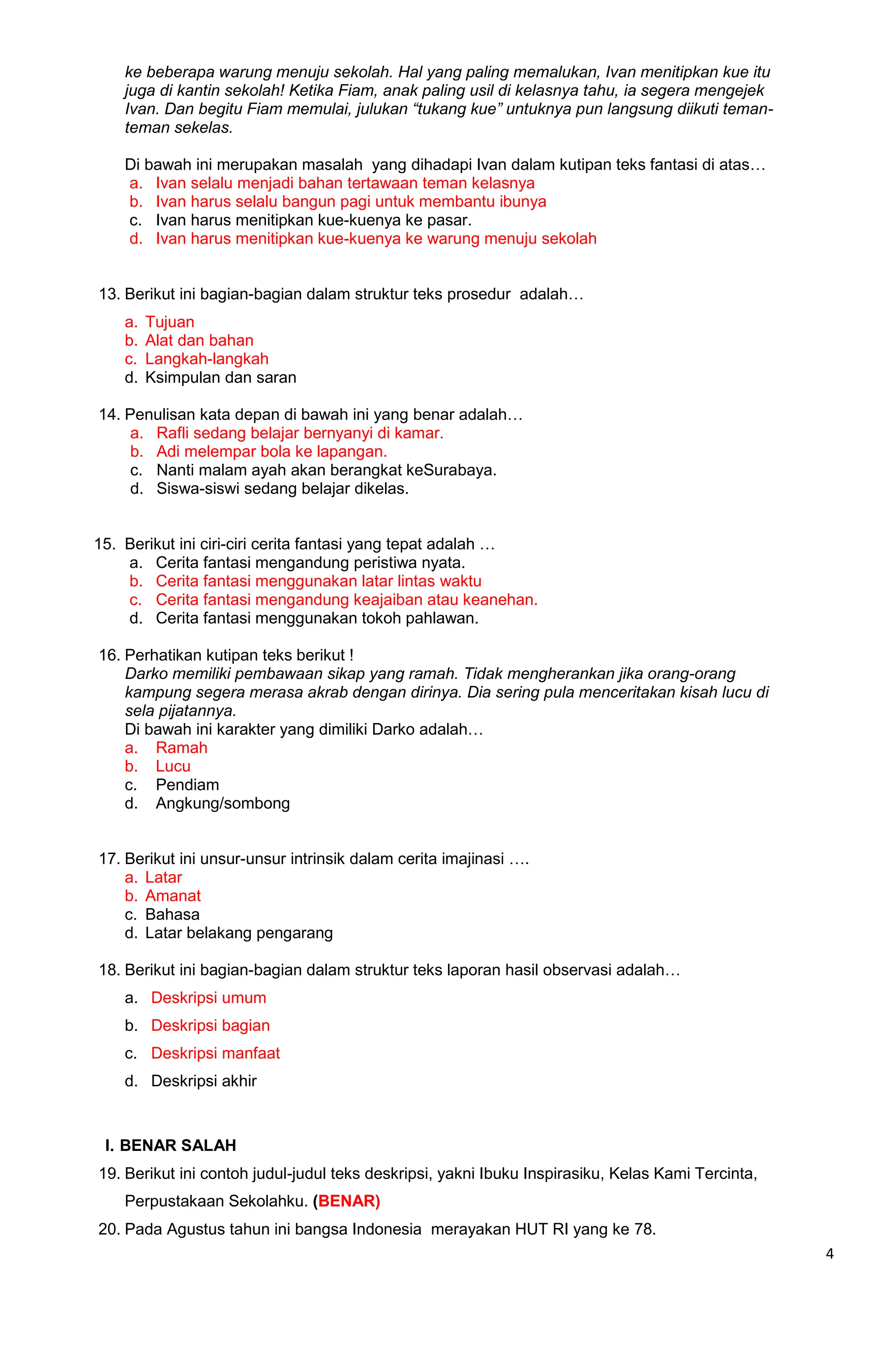 SOAL PAS GANJIL 7 KURMER materi SKI (AutoRecovered).doc