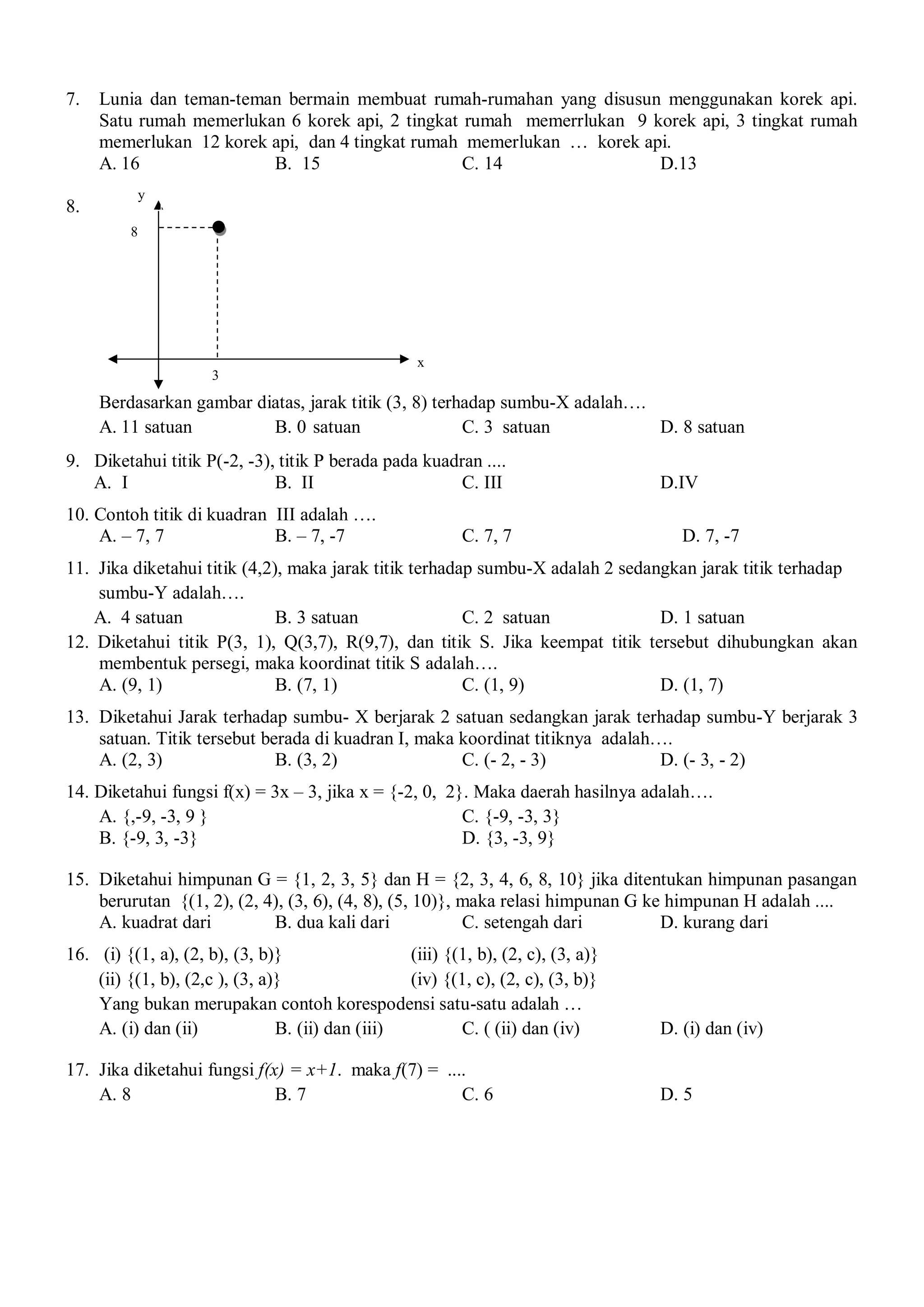 SOAL PAS GAZAL BESERTA JAWABAN MTK KLS 8.pdf