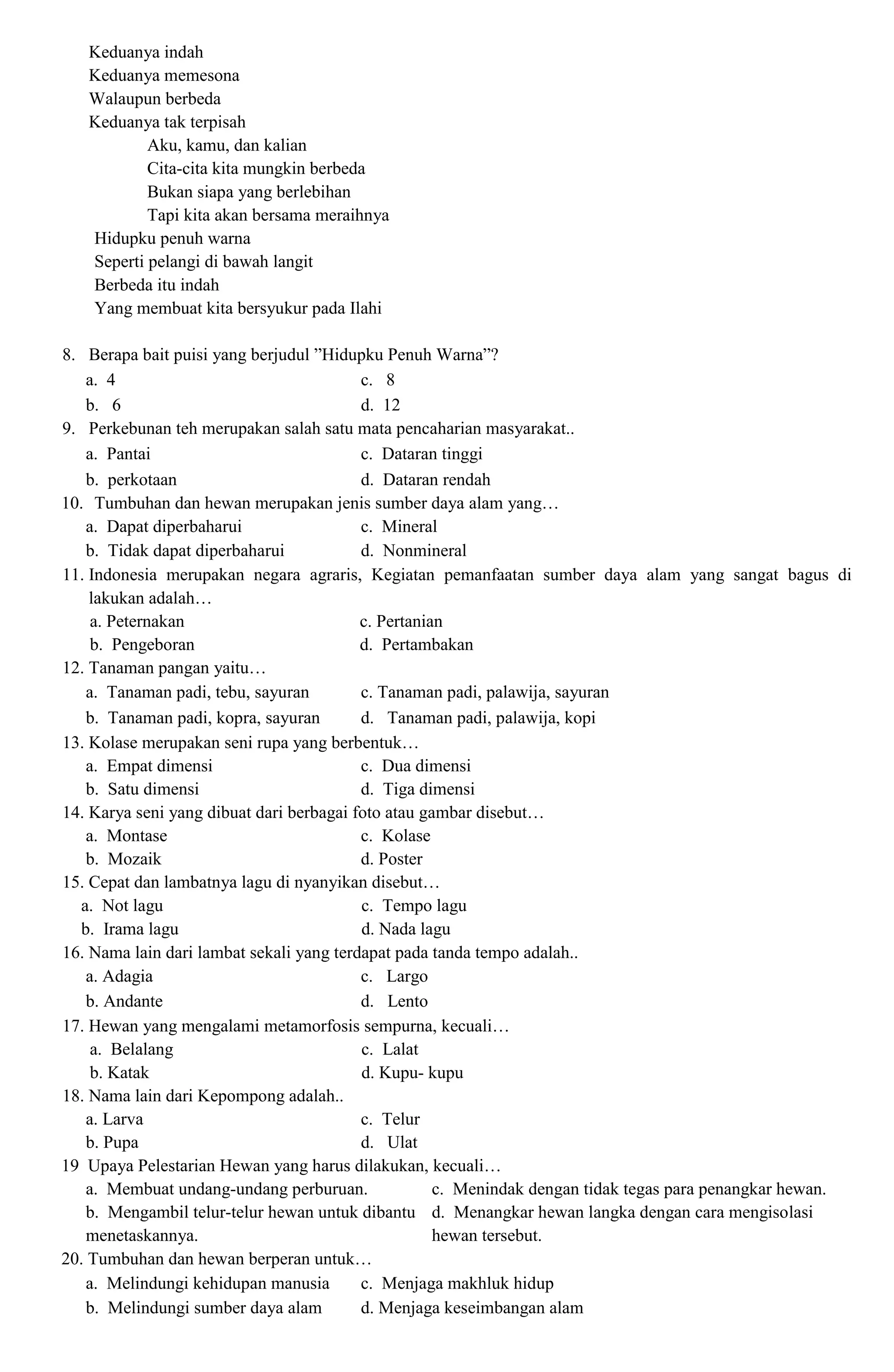 SOAL PAS TEMA 6 Kelas 4 (infodikdasmen.com).doc