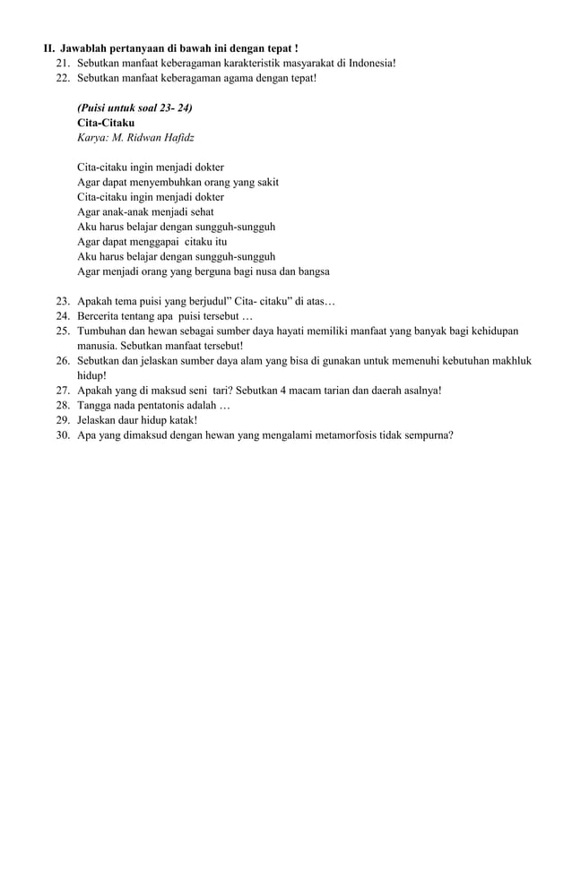 SOAL PAS TEMA 6 Kelas 4 (infodikdasmen.com).doc