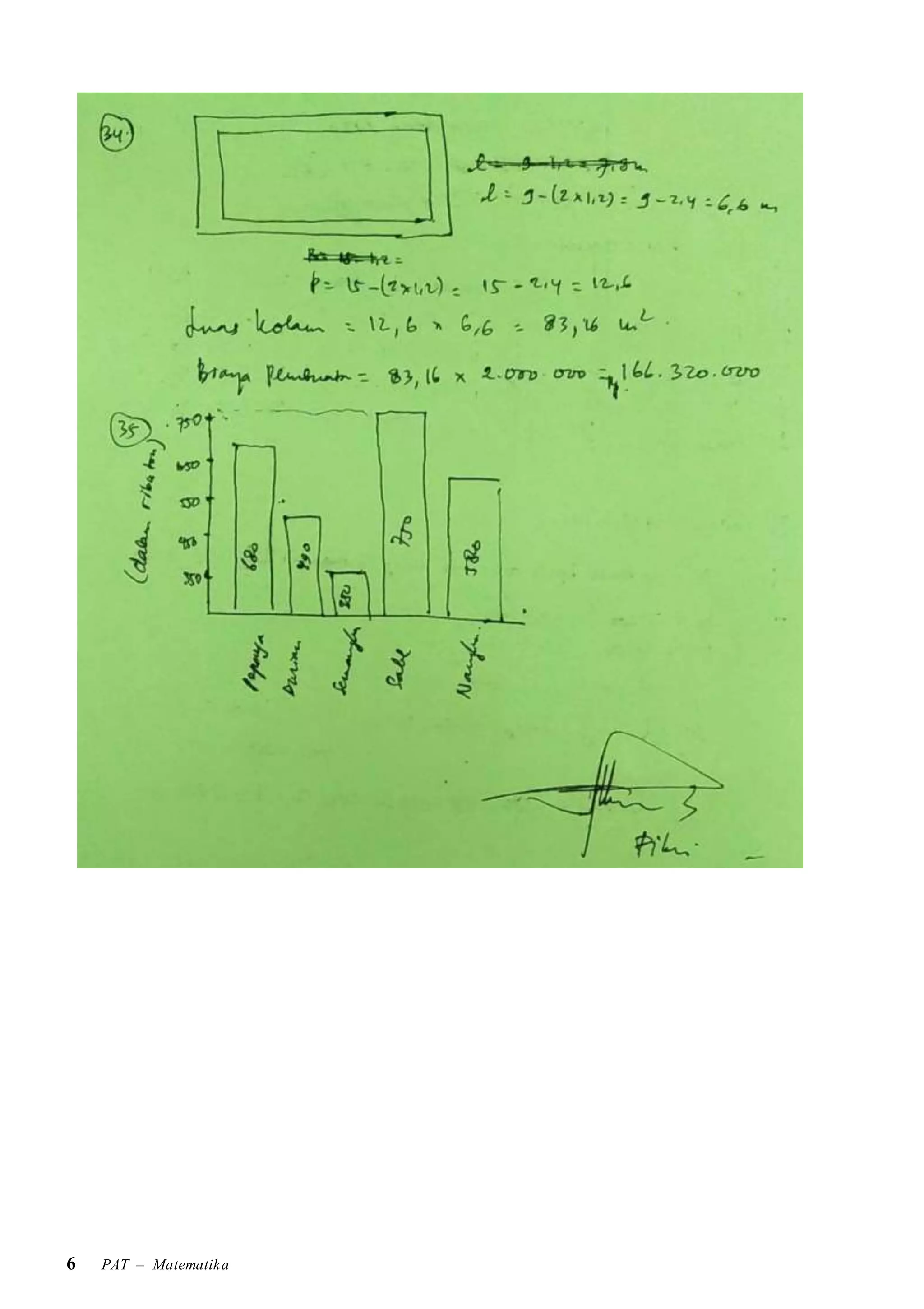 Soal pat mtk kelas 7 k13 (websiteedukasi.com) | DOCX