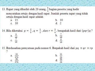 Soal post test | PPTX