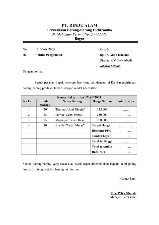 Soal praktek ms.word