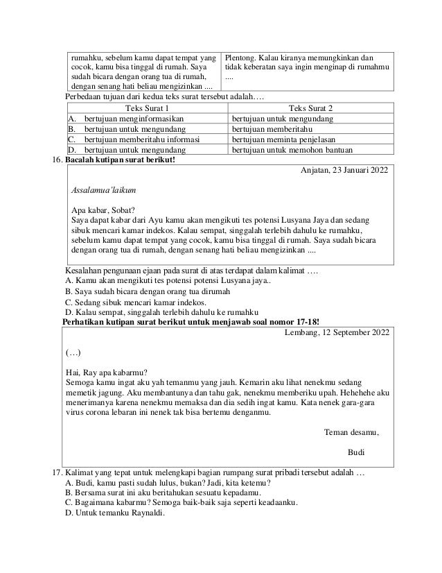 Soal PTS Bahasa Indonesia Kelas VII Semester Genap.pdf