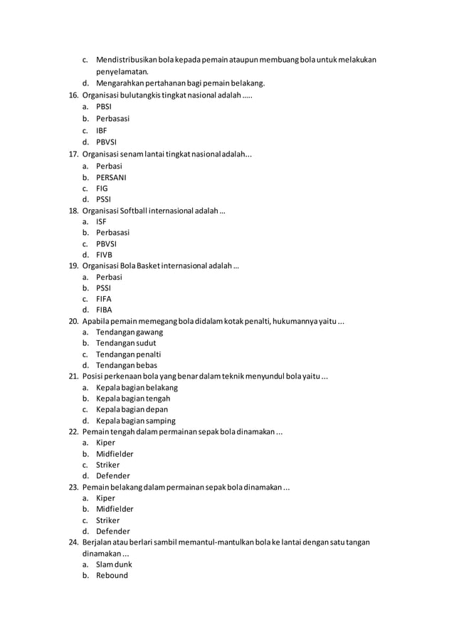 Soal pts kelas viii | PDF