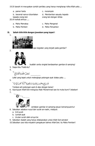 Soal PTS PAI Smster 1 kls 1-6 TP 2019-2020.docx