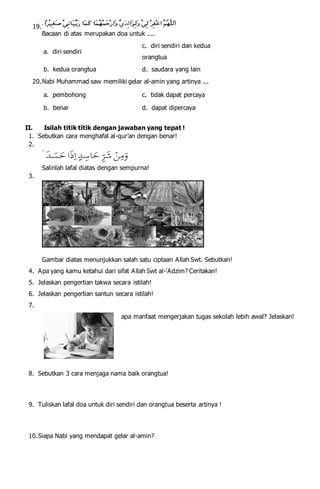 Soal PTS PAI Smster 1 kls 1-6 TP 2019-2020.docx
